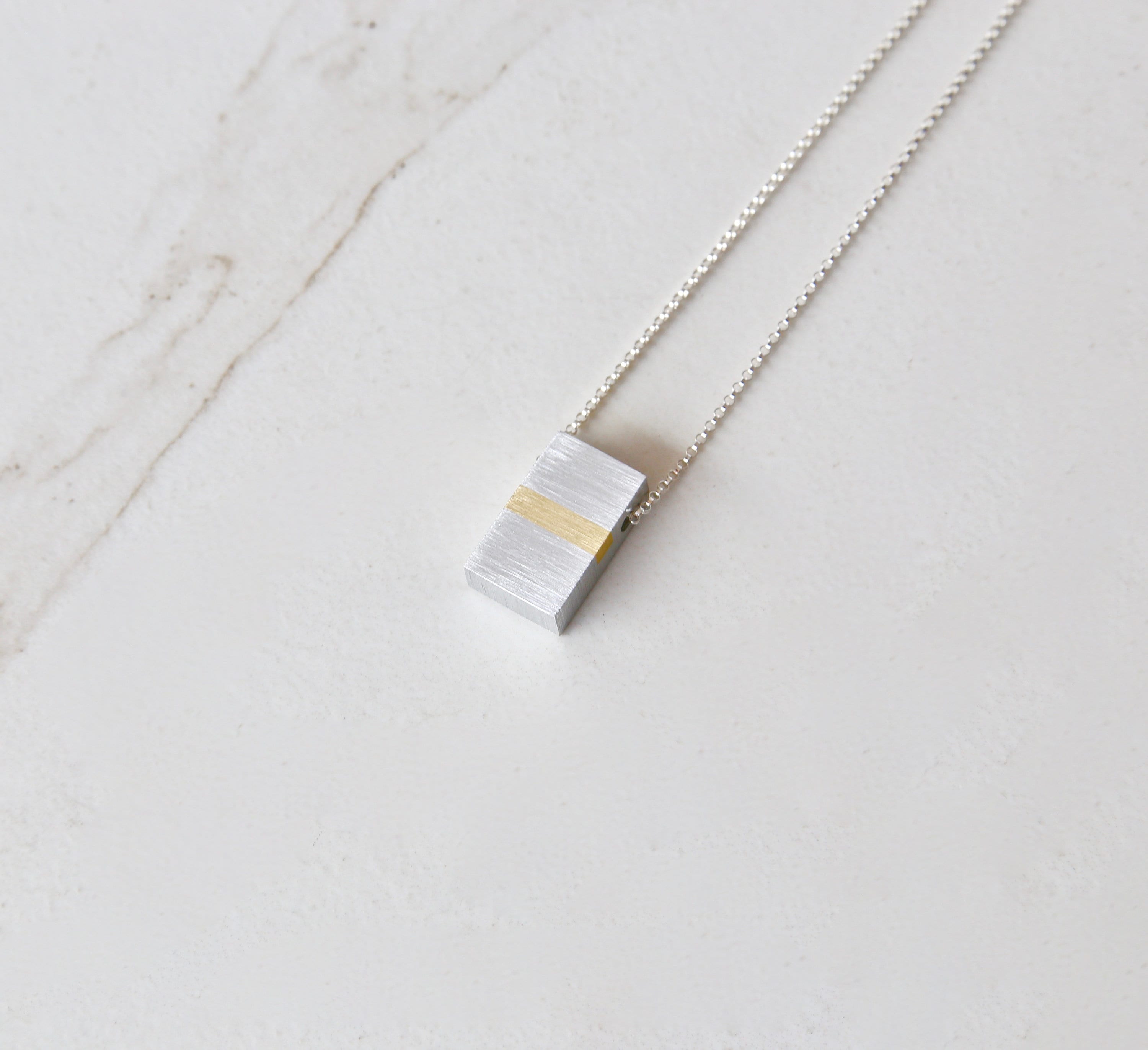 Aluminum Necklace Anniversary Jewelry Aluminum Jewelry - Etsy