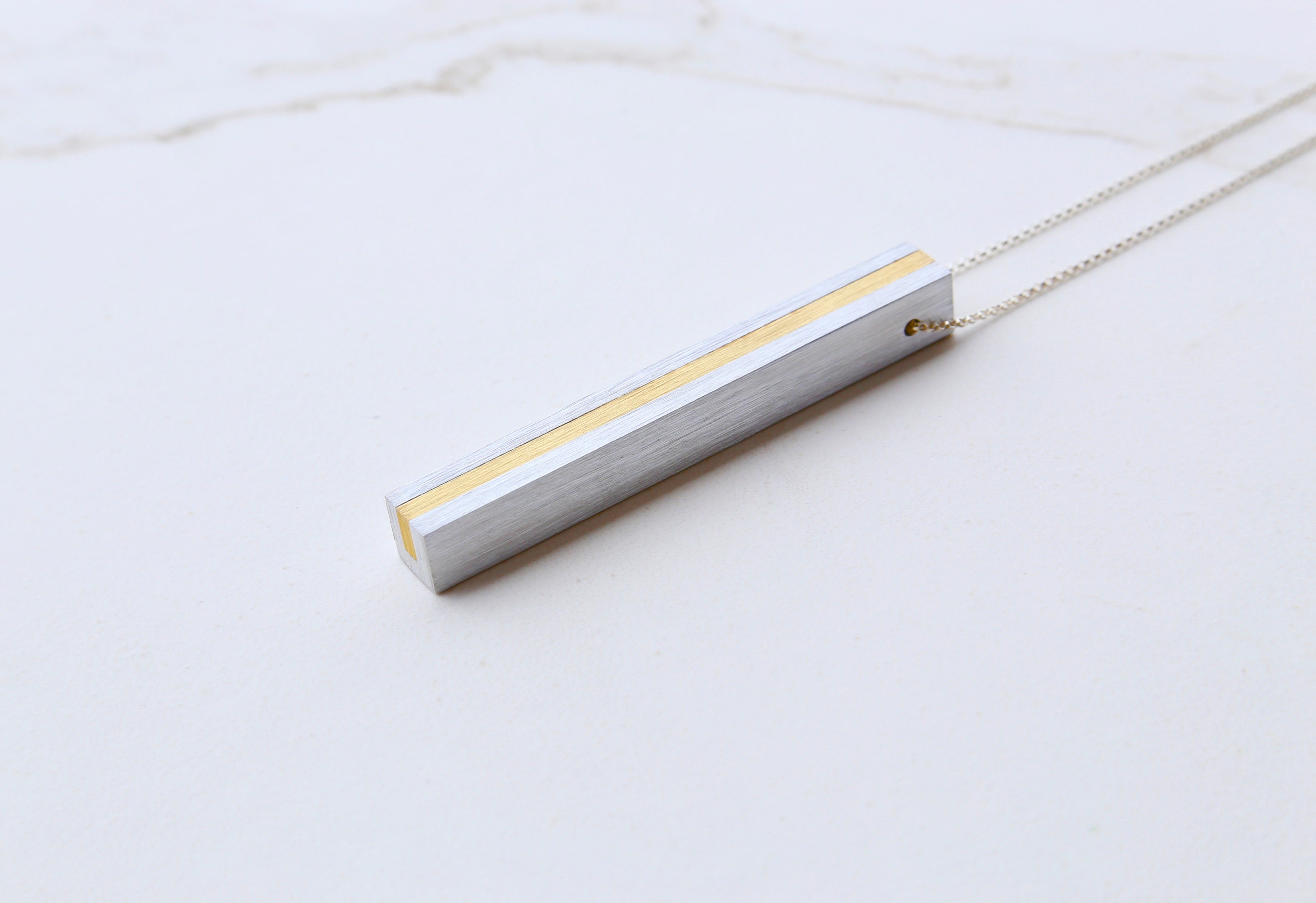 Aluminum Necklace Aluminum Jewelry Anniversary Jewelry - Etsy