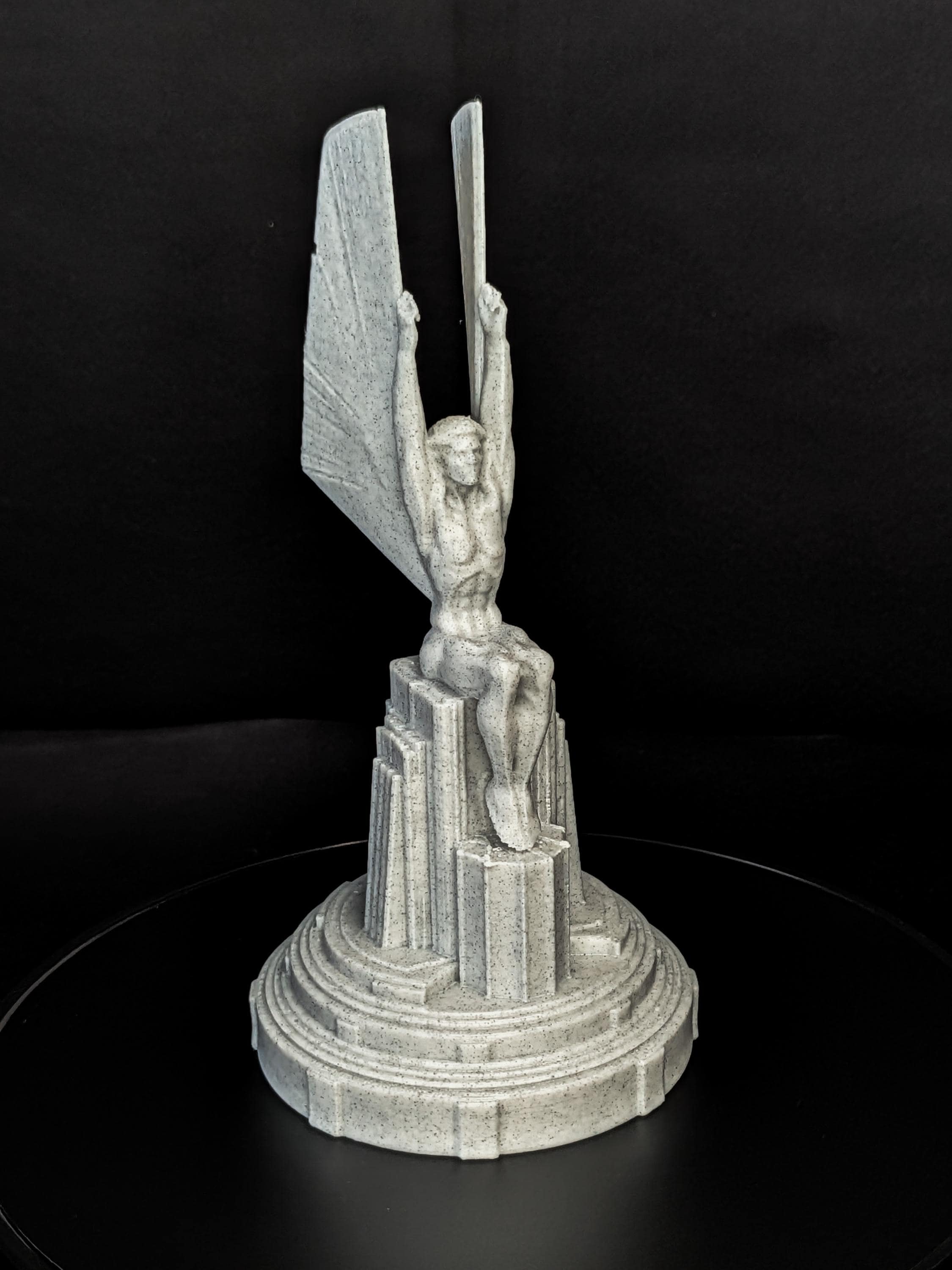 Winged Figures of the Republic - Marble Finish Art Deco Statue - Etsy