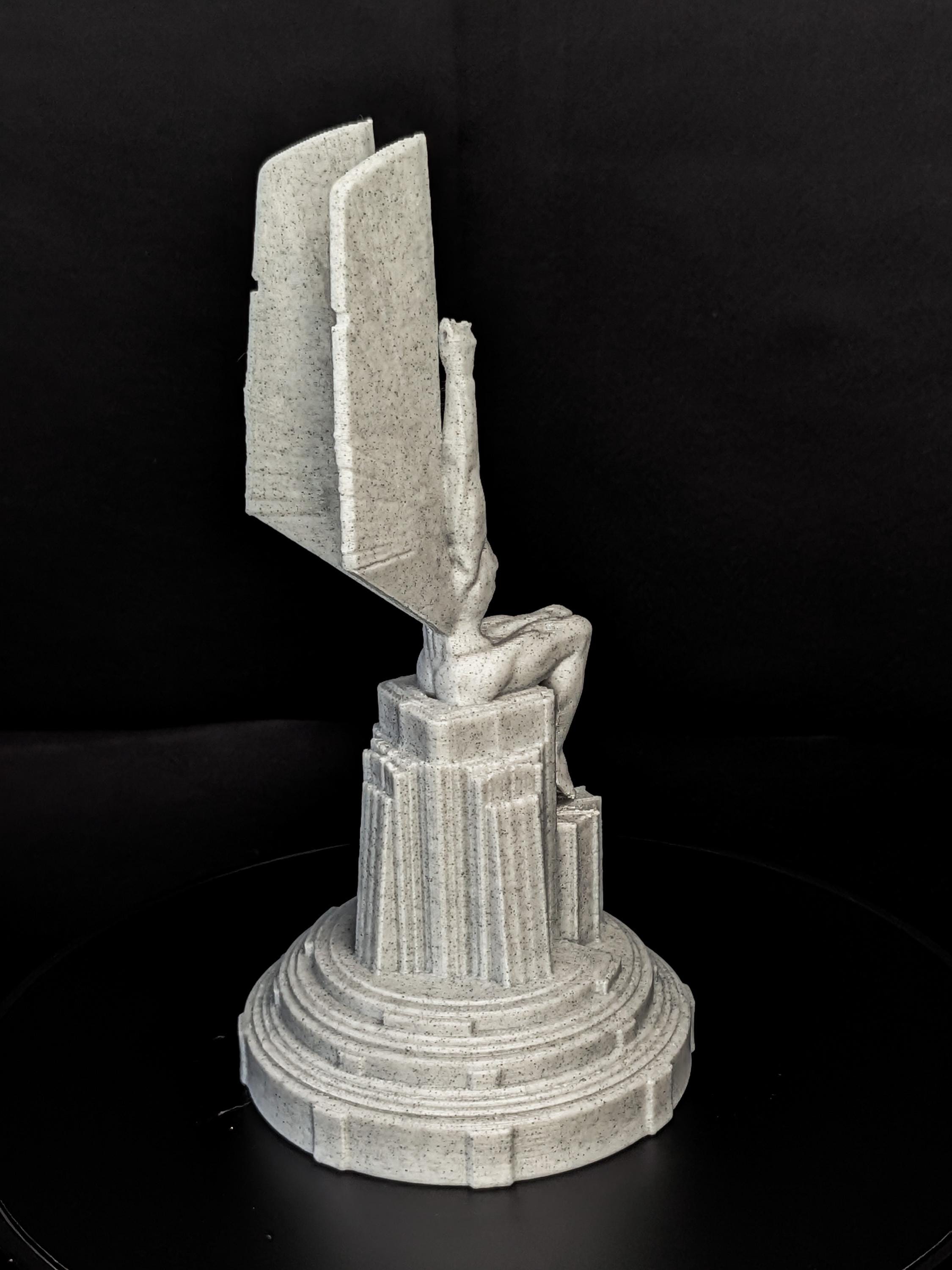 Winged Figures of the Republic - Marble Finish Art Deco Statue - Etsy