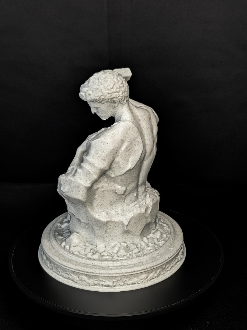 The Sculptor of Fate Statue - Creator God Sculpture | Artisan of Time ...