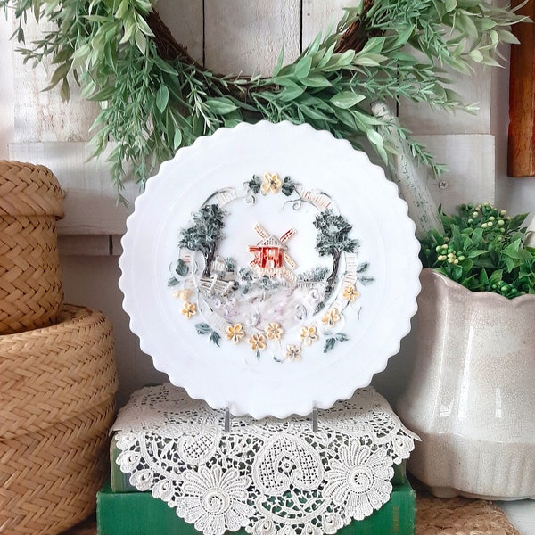 Windmill Plate - Etsy