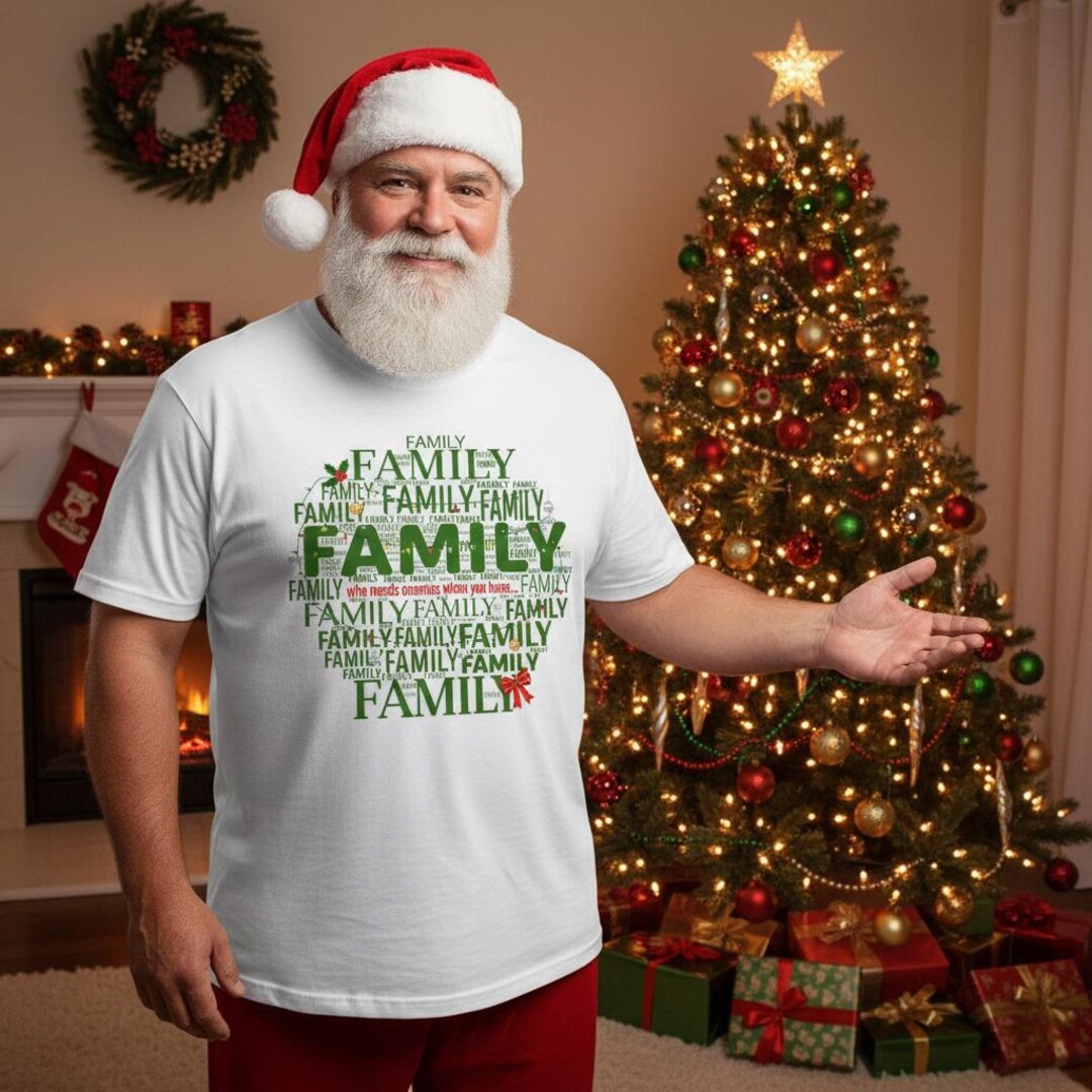 Funny Christmas Who Needs Enemies Family Gift T-shirt - USA - Etsy