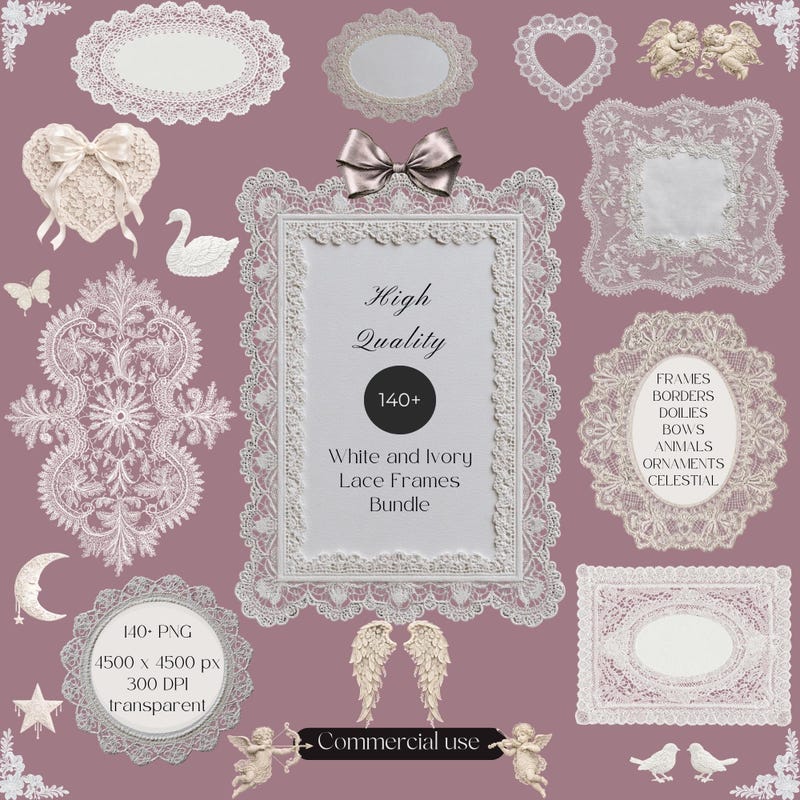 Lace Overlay Invitations - Etsy