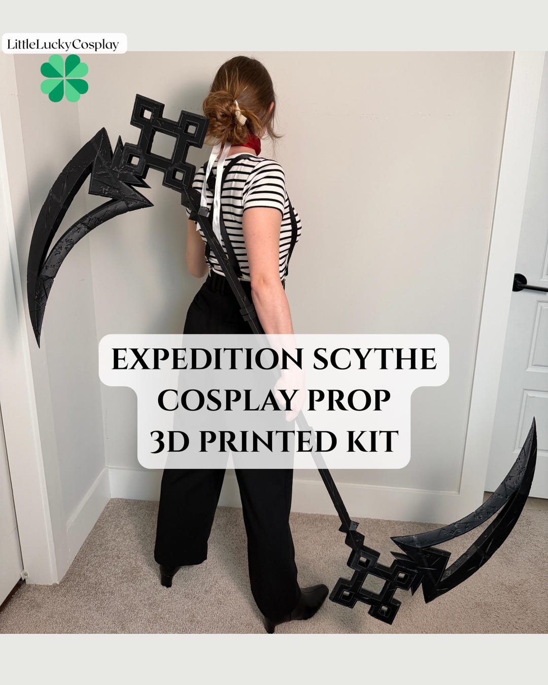 Expedition Scythe Cosplay Prop 3D Printed Kit – Battle Damaged - Etsy