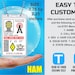 HAM RADIO Identification Card [custom With Your Photo and Info] Amateur ...