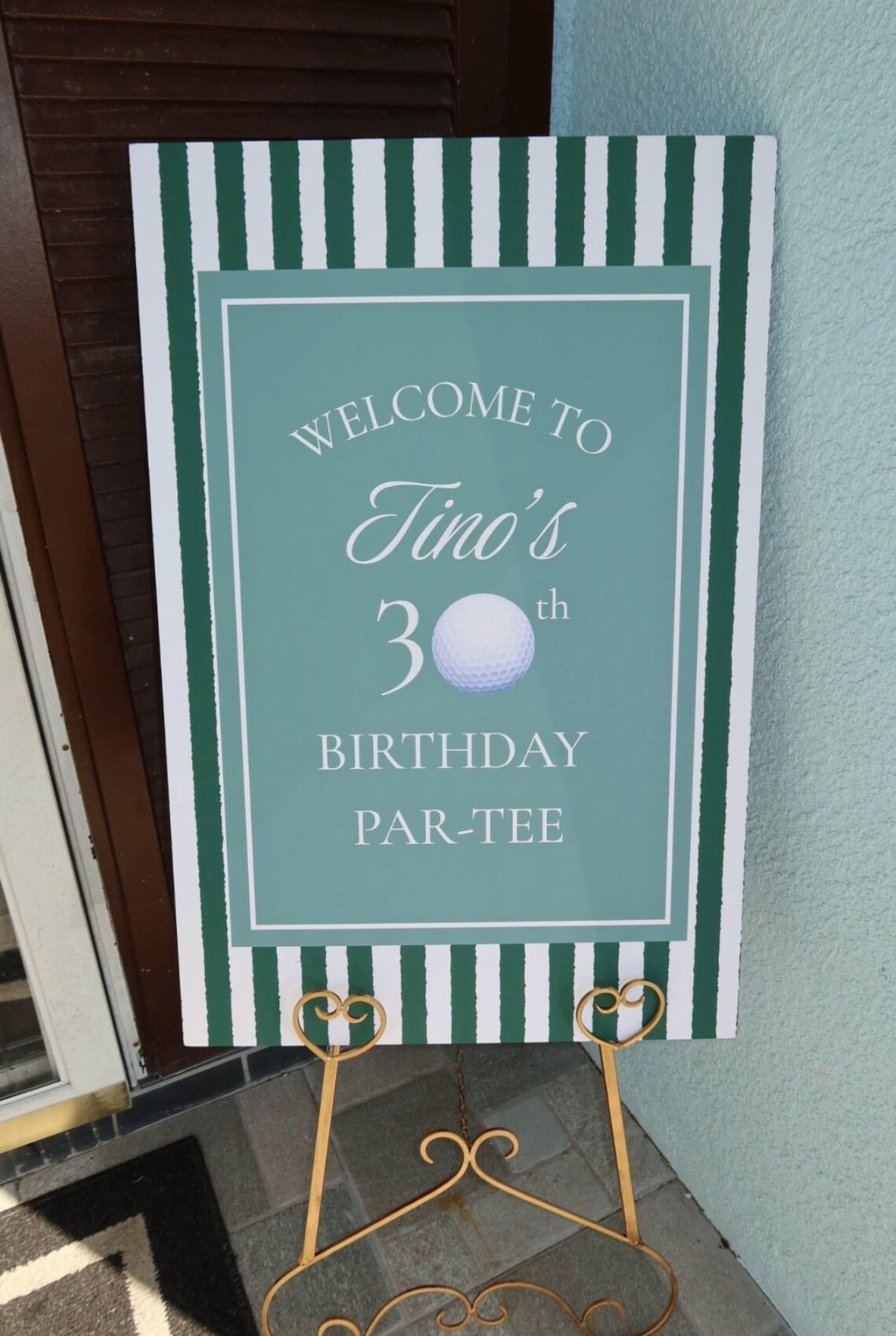 Golf Themed Birthday Party Sign Bundle: Par-tee Theme, Editable ...
