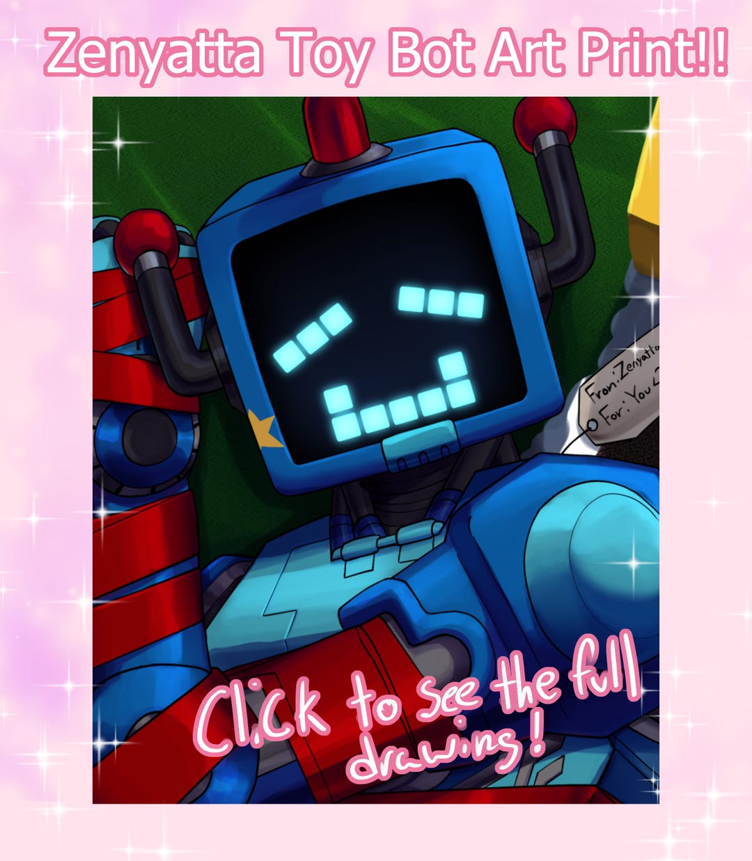 Zenyatta Toy Bot || Overwatch Art Print - Etsy