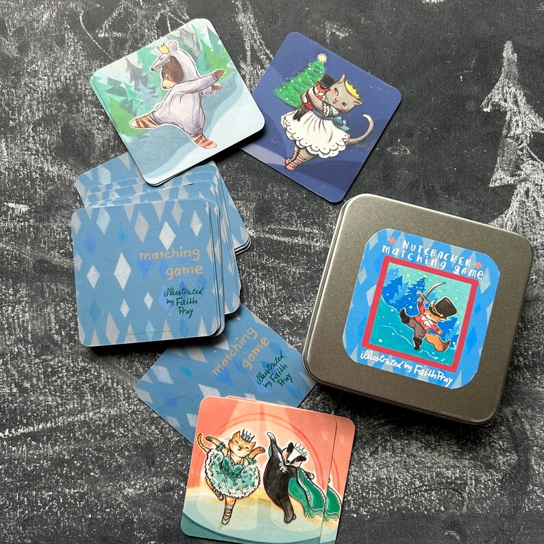 Nutcracker Matching Game - Etsy