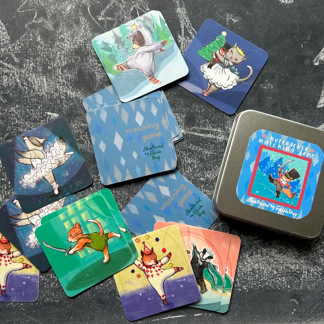 Nutcracker Matching Game - Etsy