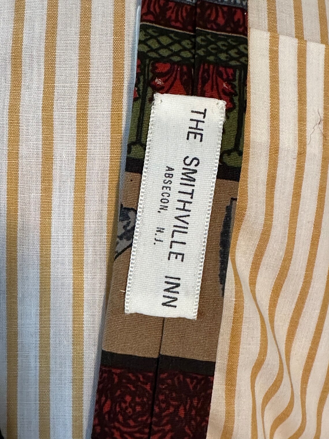 Vintage MENS Rooster Square End Tie With Horse Theme, Circa 1950s-60s ...