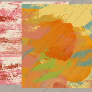 Fun and Free Collection Digital Paper 12x12 Inch, Digital Collage Paper ...