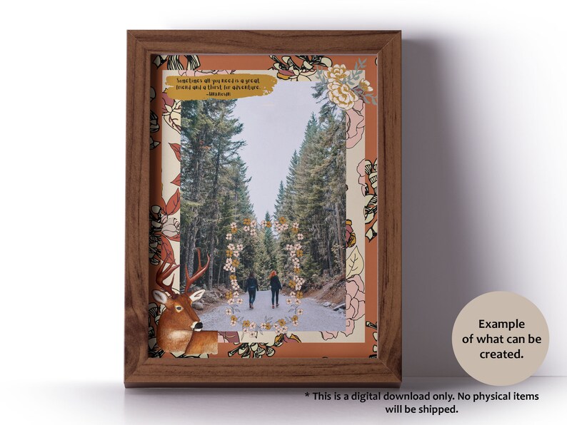 Custom Portrait Collage, Digital Portrait Collage, Personalized ...