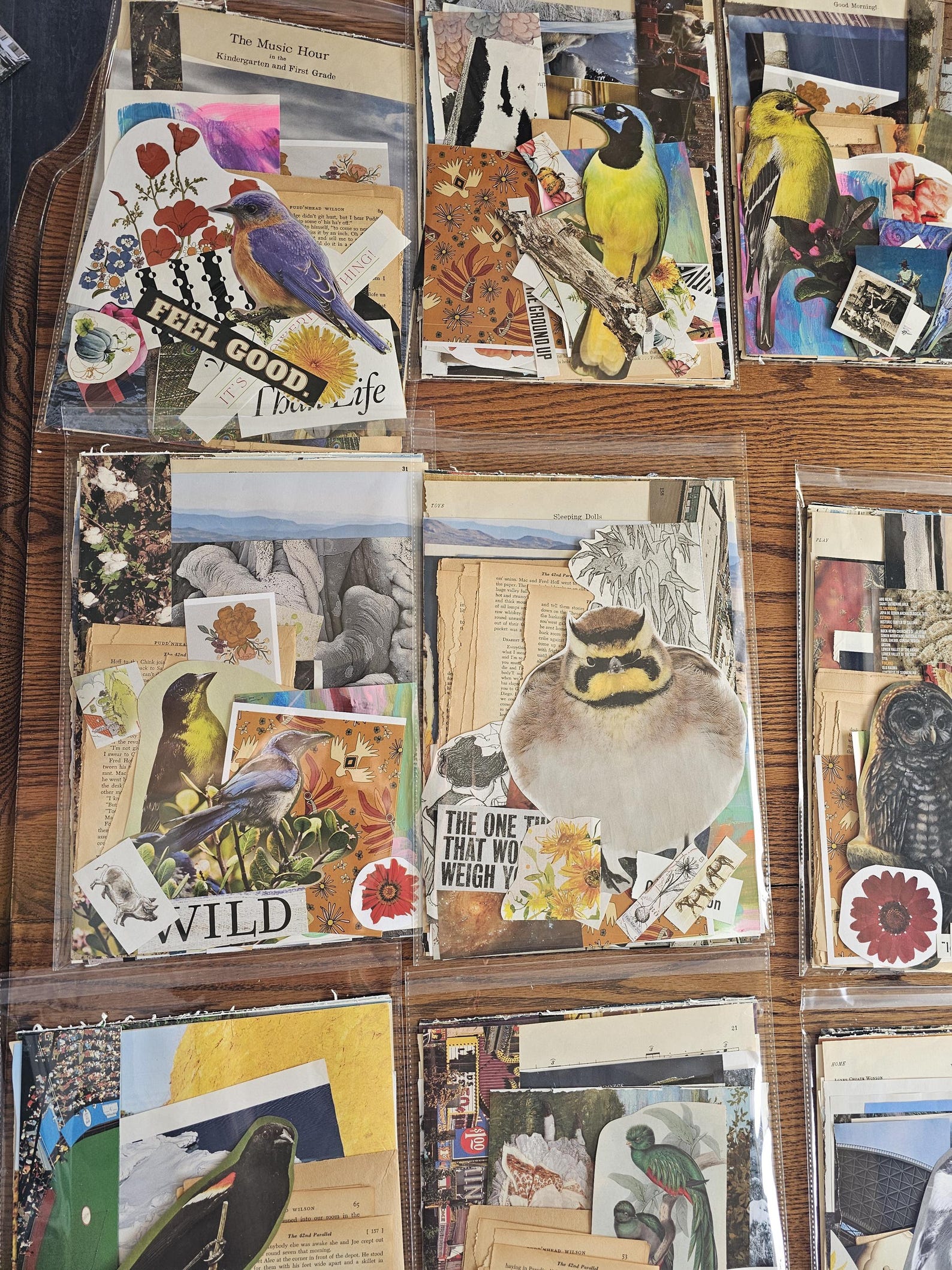 Junk Journal Collage Kit 50+ Unique Vintage and Hand Crafted Papers ...