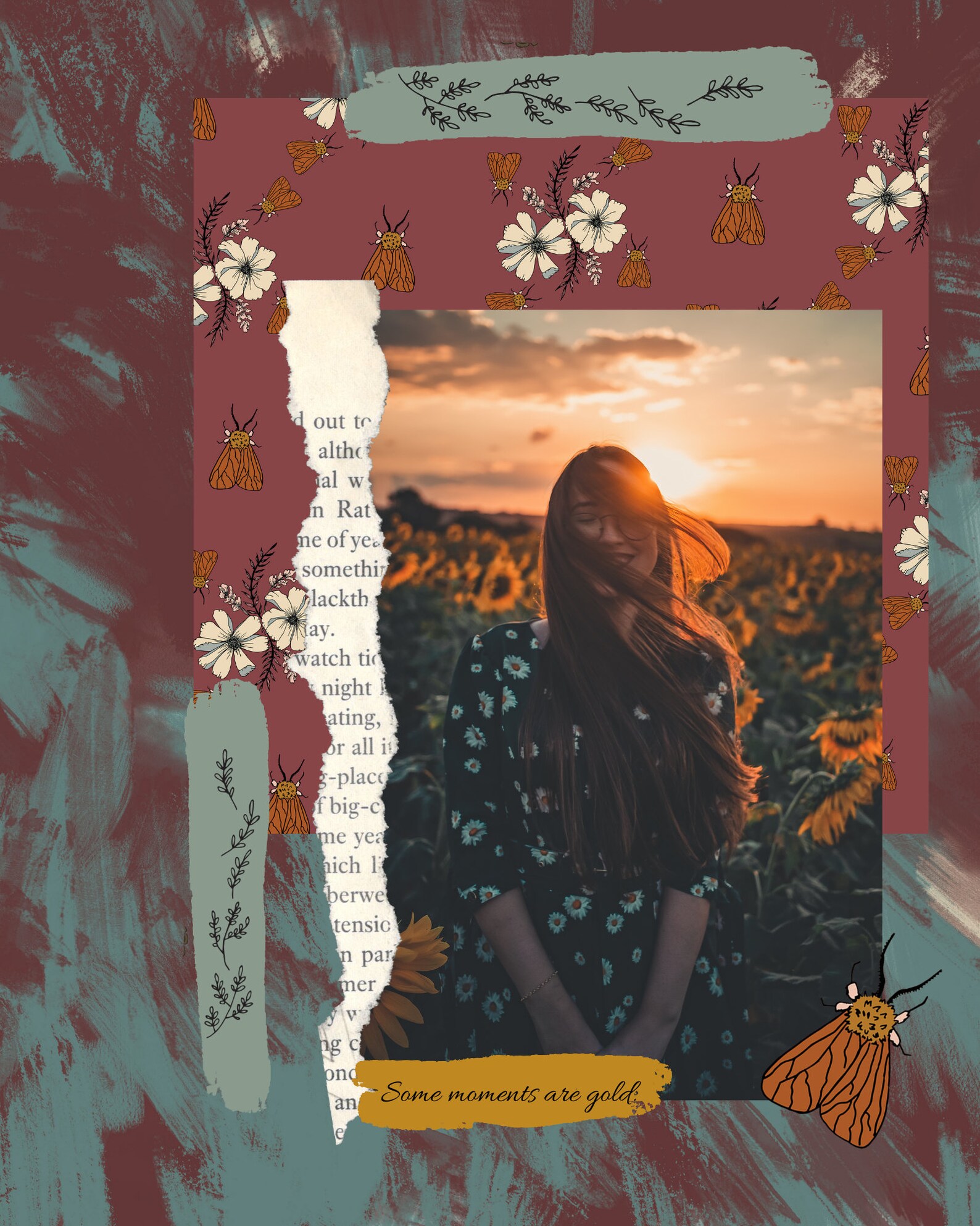 Custom Portrait Collage, Digital Portrait Collage, Personalized ...