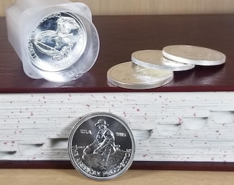 20 ENGELHARD PROSPECTOR Rounds-vintage Silver.999-one Ounce Each-1984-u ...