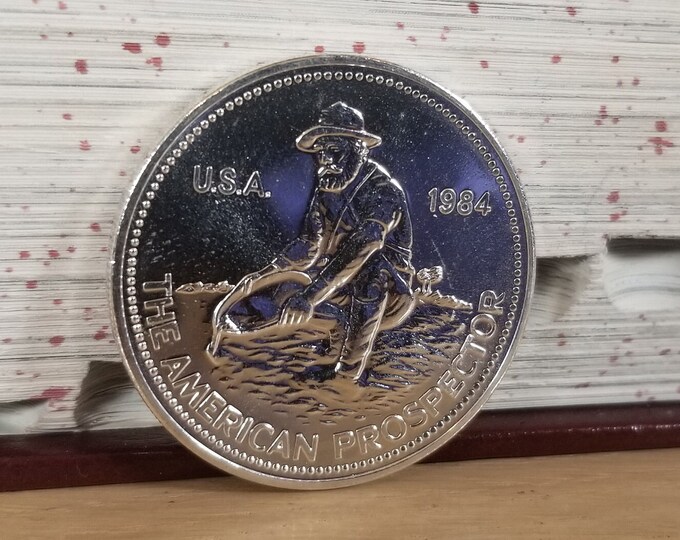 20 ENGELHARD PROSPECTOR Rounds-vintage Silver-.999-one Ounce Each-1984 ...