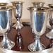 CORDIAL Goblets-sterling Silver-vintage Dining-tray-antique Barware ...