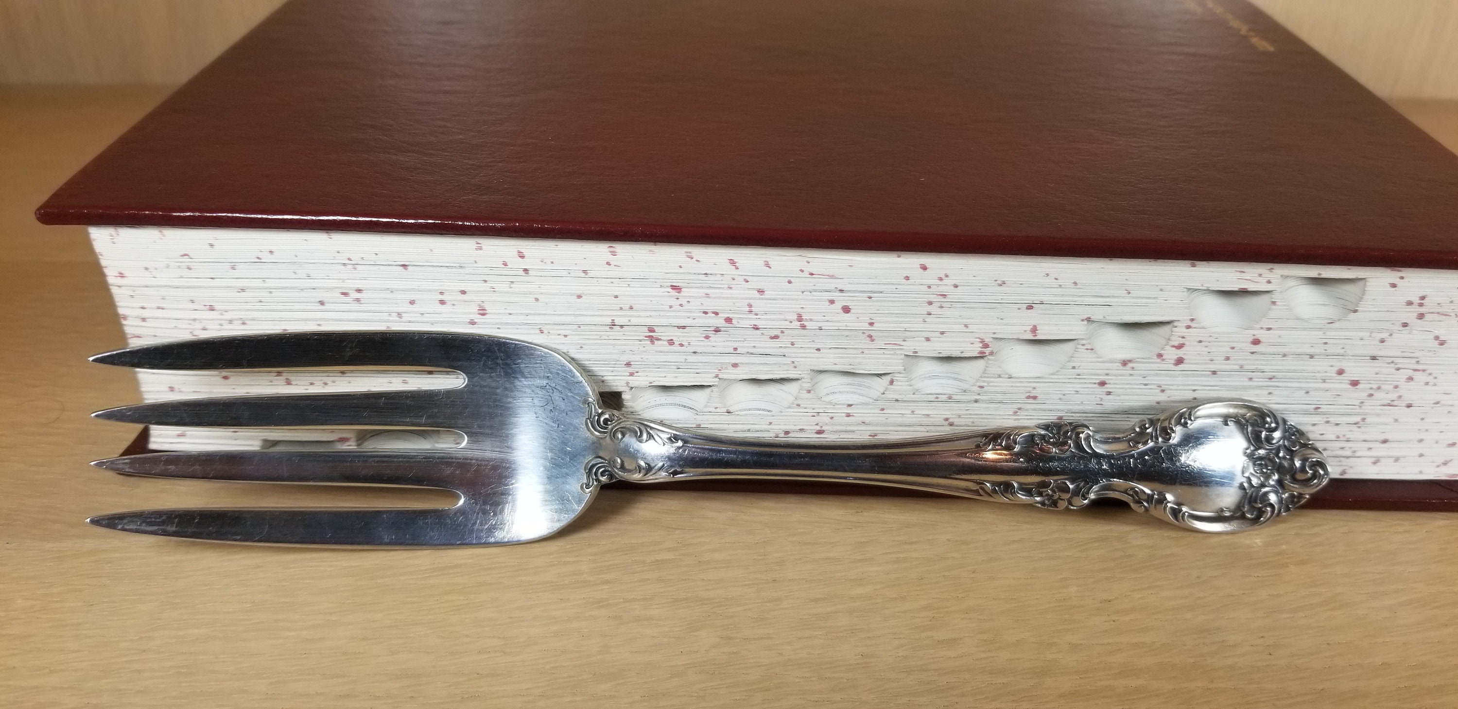GORHAM MELROSE Fork-sterling Silver-antique-vintage Dining-serving ...