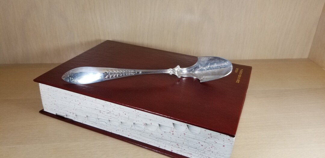 GORHAM CHEESE Spoon-scoop-palm Pattern-vintage Sterling Silver-stilton ...