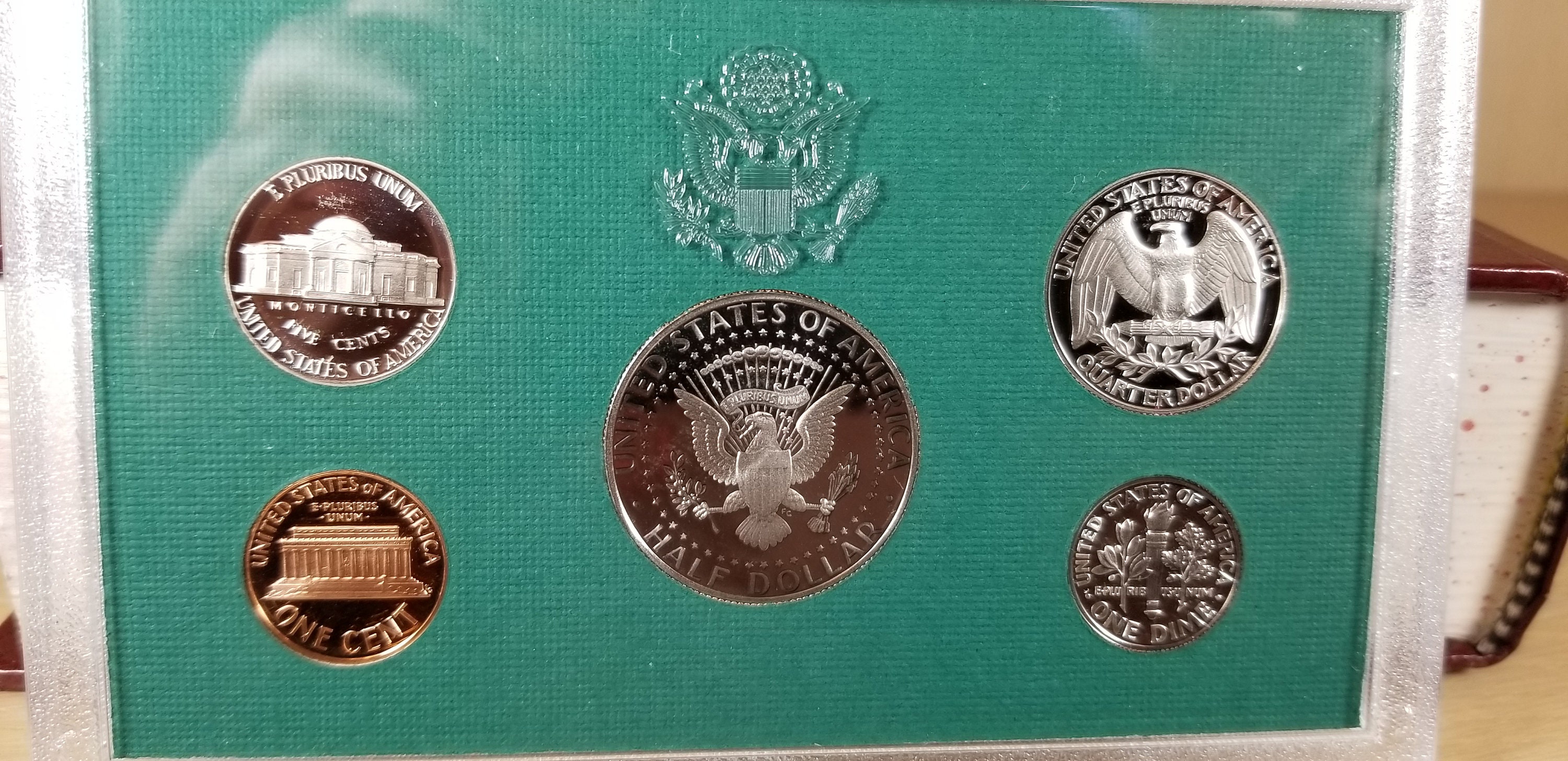 PROOF COIN Sets-usa Coins-11 Sets-vintage United States Treasury ...