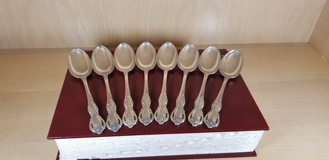 TOWLE SPANISH Provincial-sterling Spoons-silver Teaspoons-vintage ...