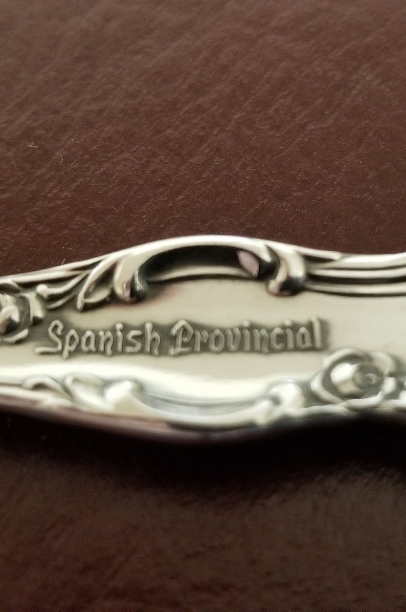 TOWLE SPANISH Provincial-sterling Spoons-silver - Etsy