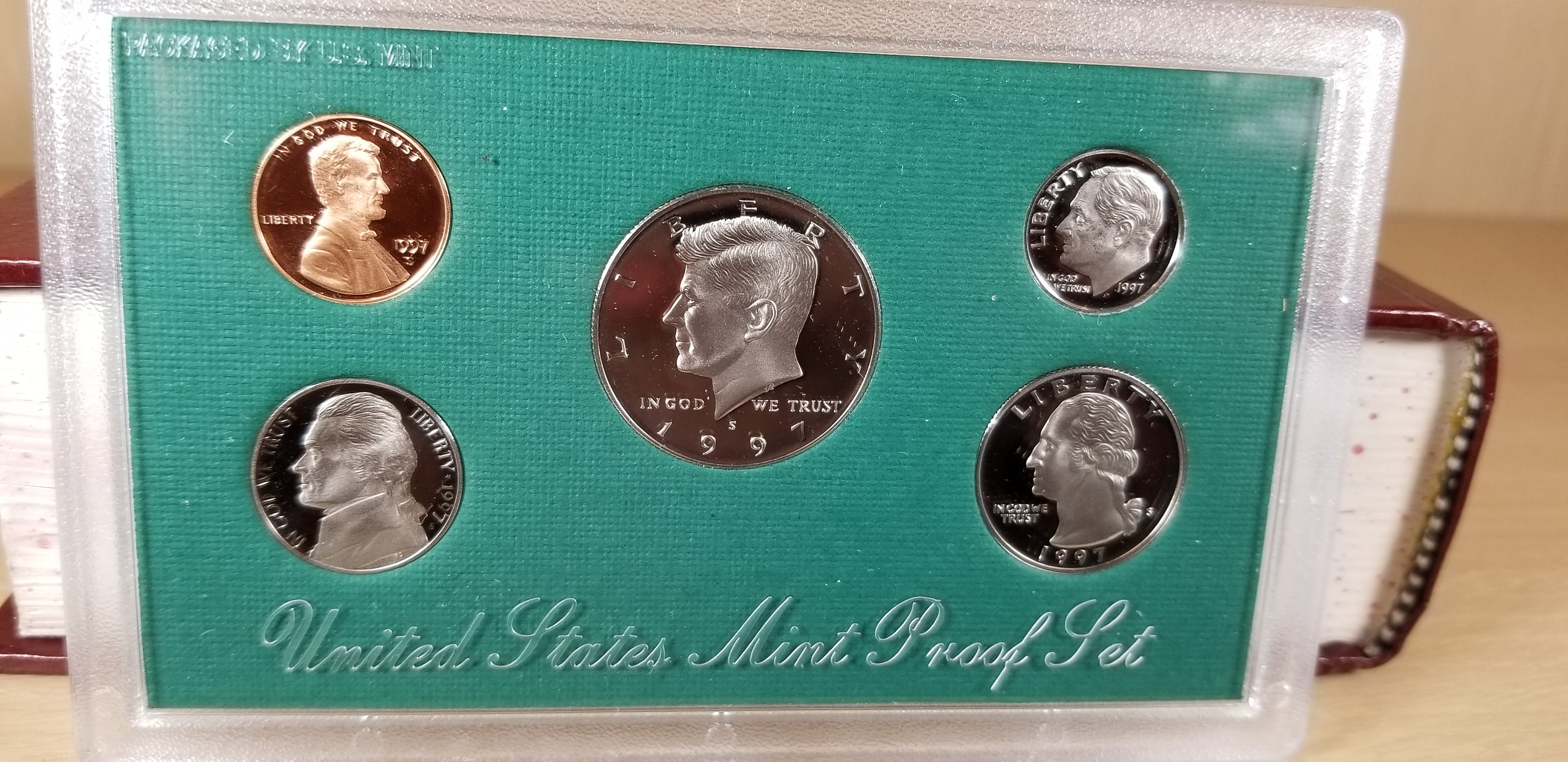 PROOF COIN Sets-usa Coins-11 Sets-vintage United States Treasury ...