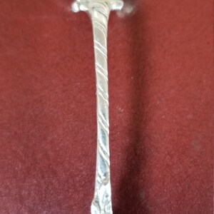 SILVER SPOON SET-6 Mini Spoons-vintage Serving Utensil-antique Dining ...