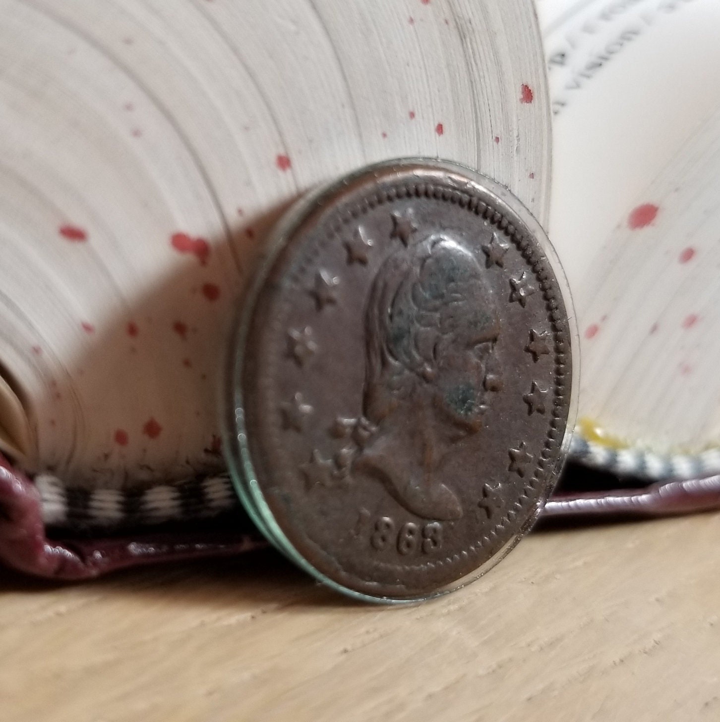 CIVIL WAR Token-patriotic-1863-george Washington-penny - Etsy