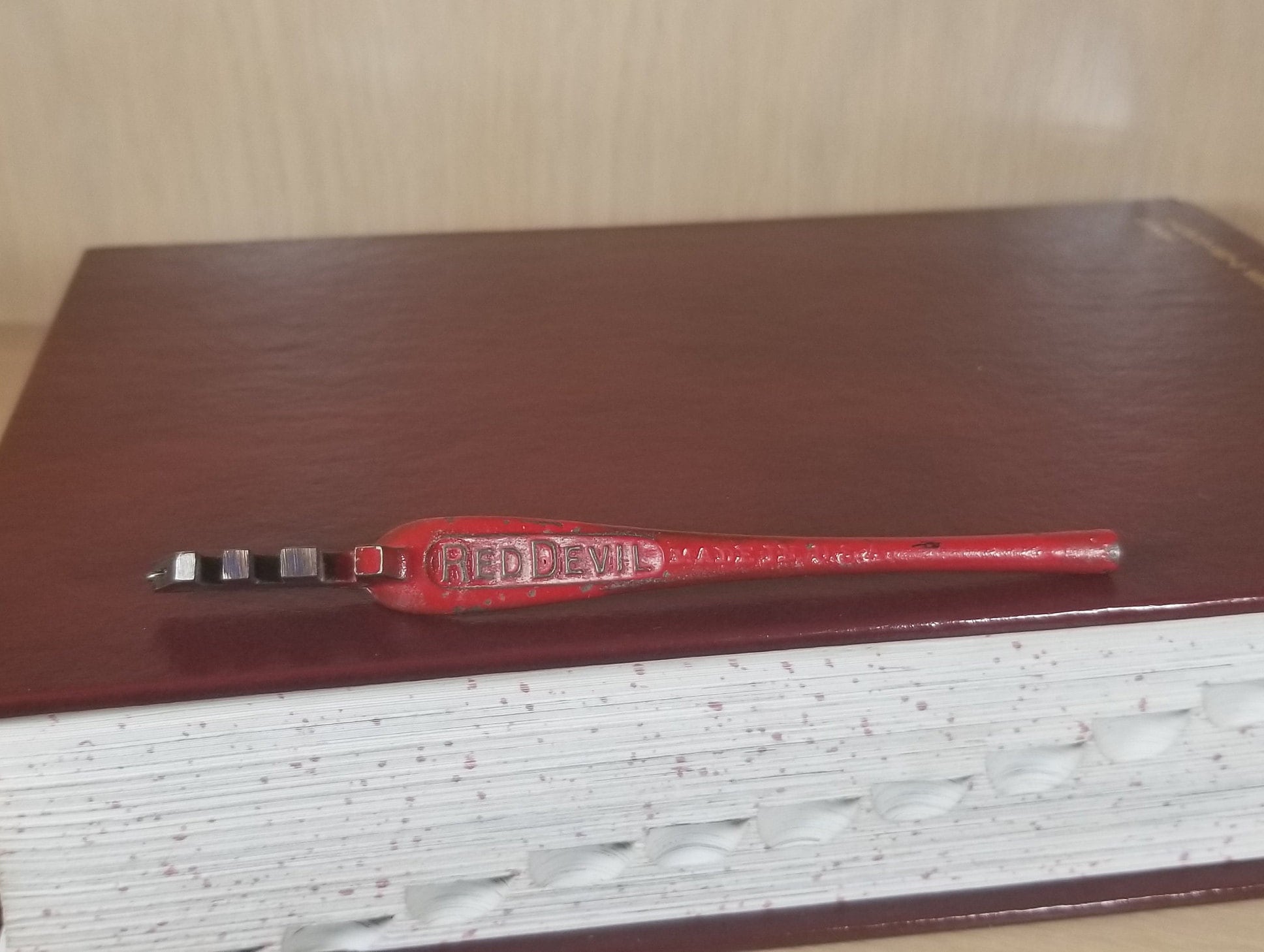 RED DEVIL Glass Cutter-vintage No 024-antique Glazier Tool-made in USA ...