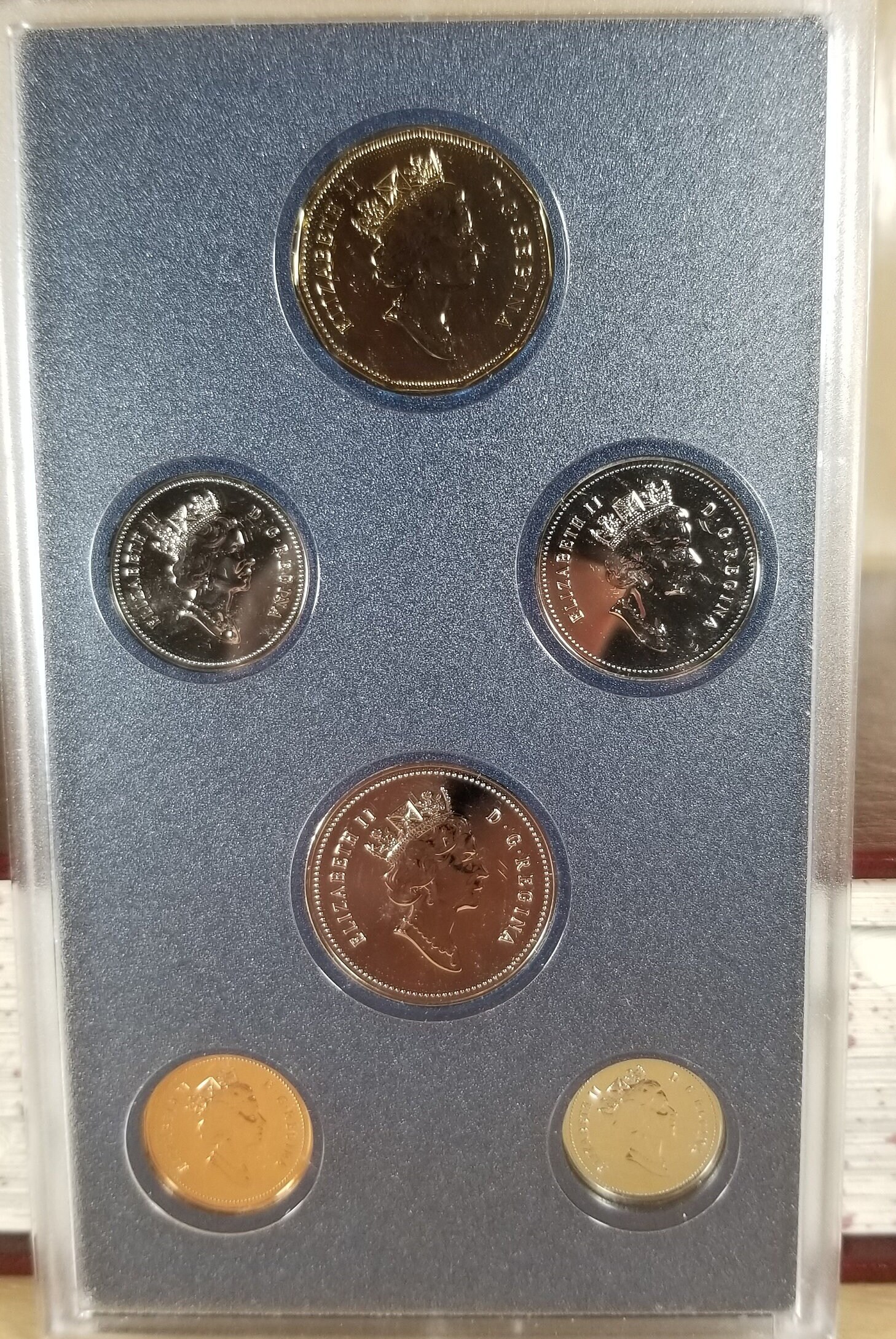 CANADIAN SPECIMEN Coins-4 Sets-vintage-queen Elizabeth - Etsy