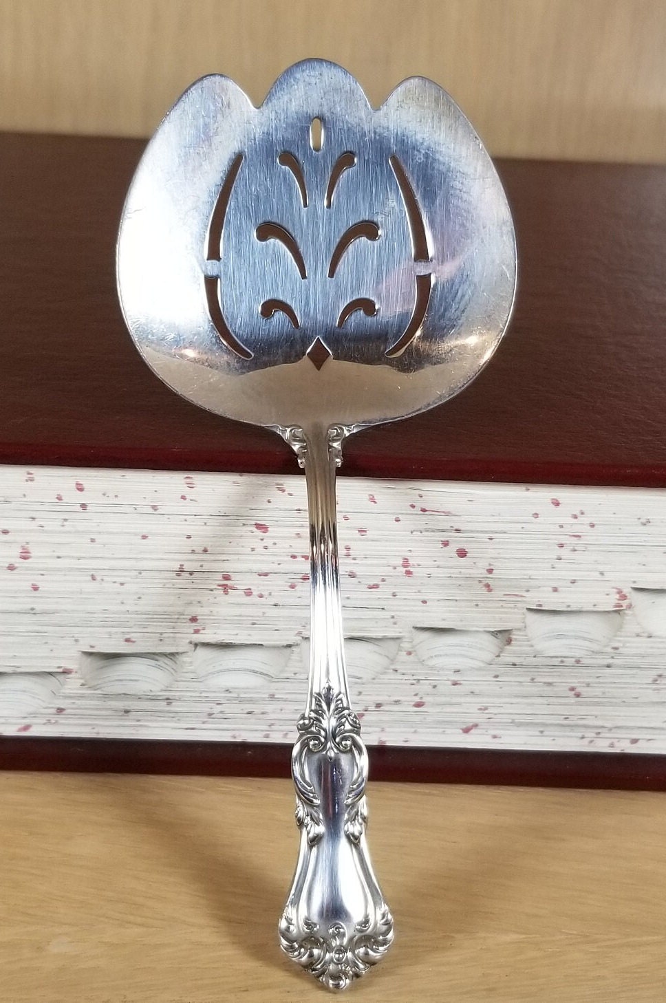 STERLING BON BON Spoon-nut Spoon-reed & Barton-12 Pierce-marlborough ...