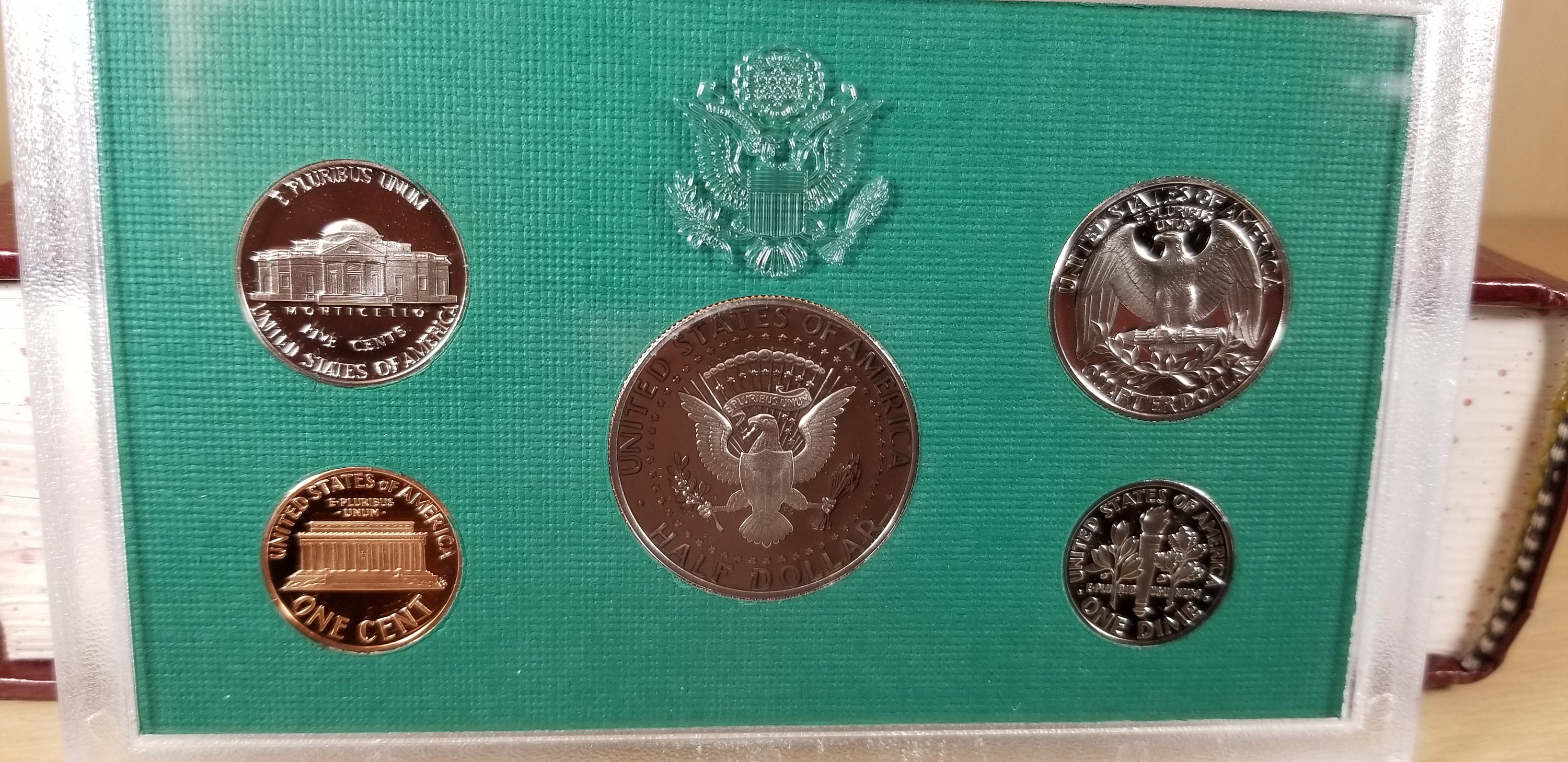 PROOF COIN Sets-usa Coins-11 Sets-vintage United States Treasury ...