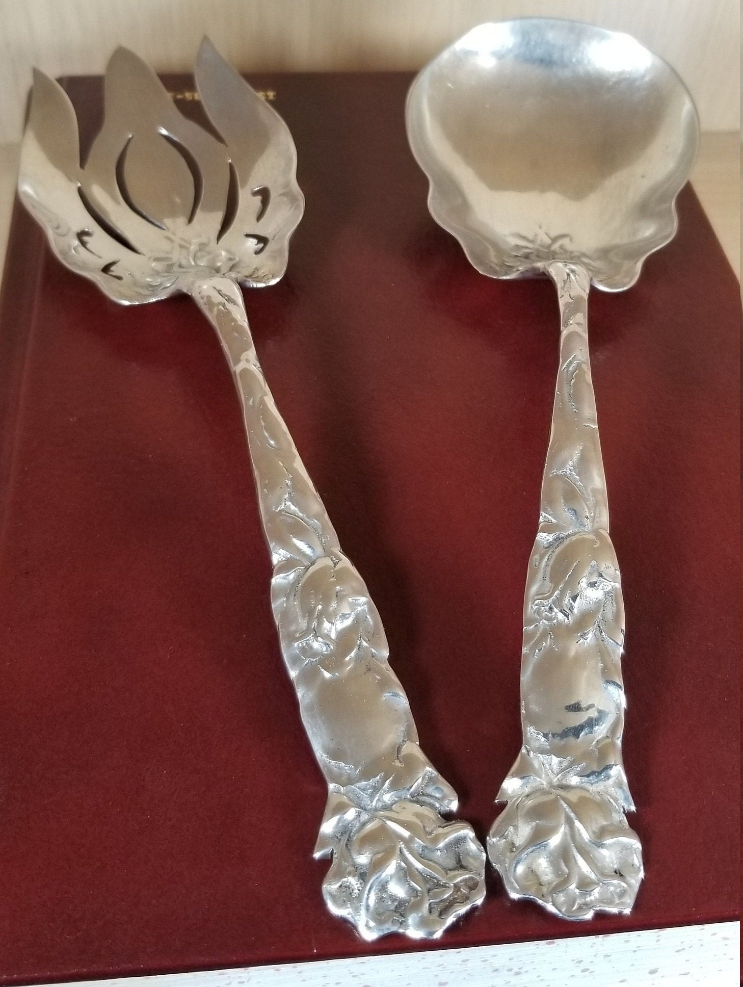 STERLING SERVING Pieces-vintage Silver Serving Set-antique Dining ...