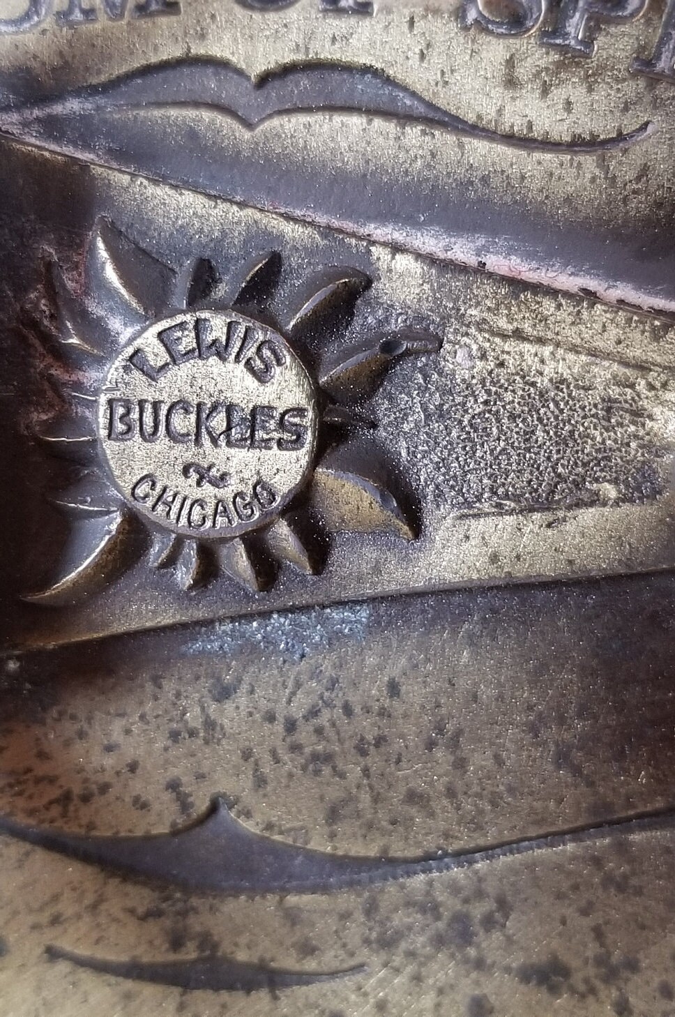 CB RADIO Belt Buckle-brass-freedom of Speech-lewis Buckles-vintage ...