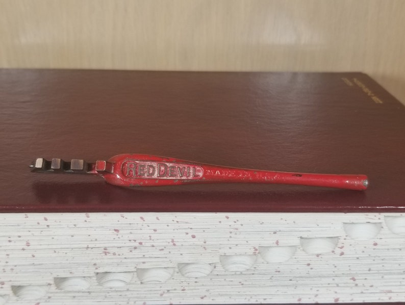 RED DEVIL Glass Cutter-vintage No 024-antique Glazier Tool-made in USA ...