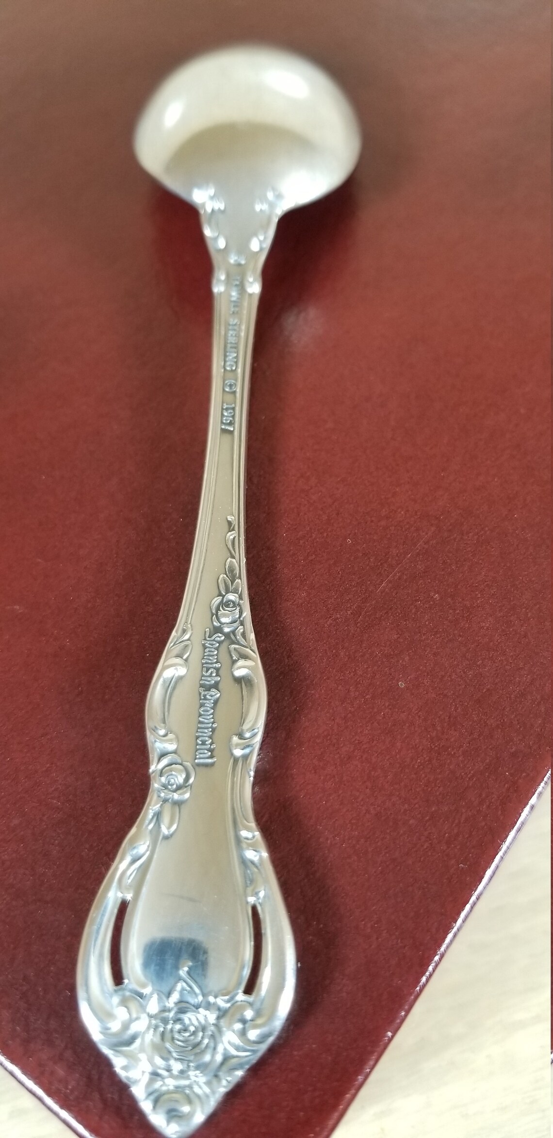 TOWLE SPANISH Provincial-sterling Spoons-silver - Etsy