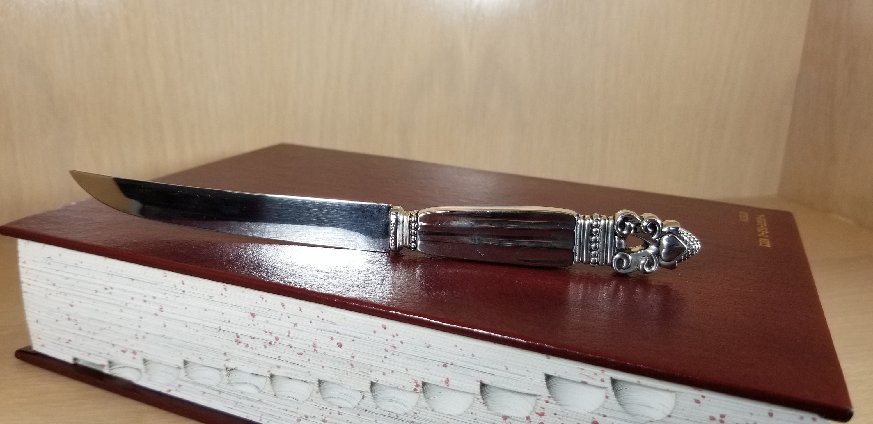 GODINGER DINING Knives-"silver Treasures"-vintage-antique Knife Set - Etsy