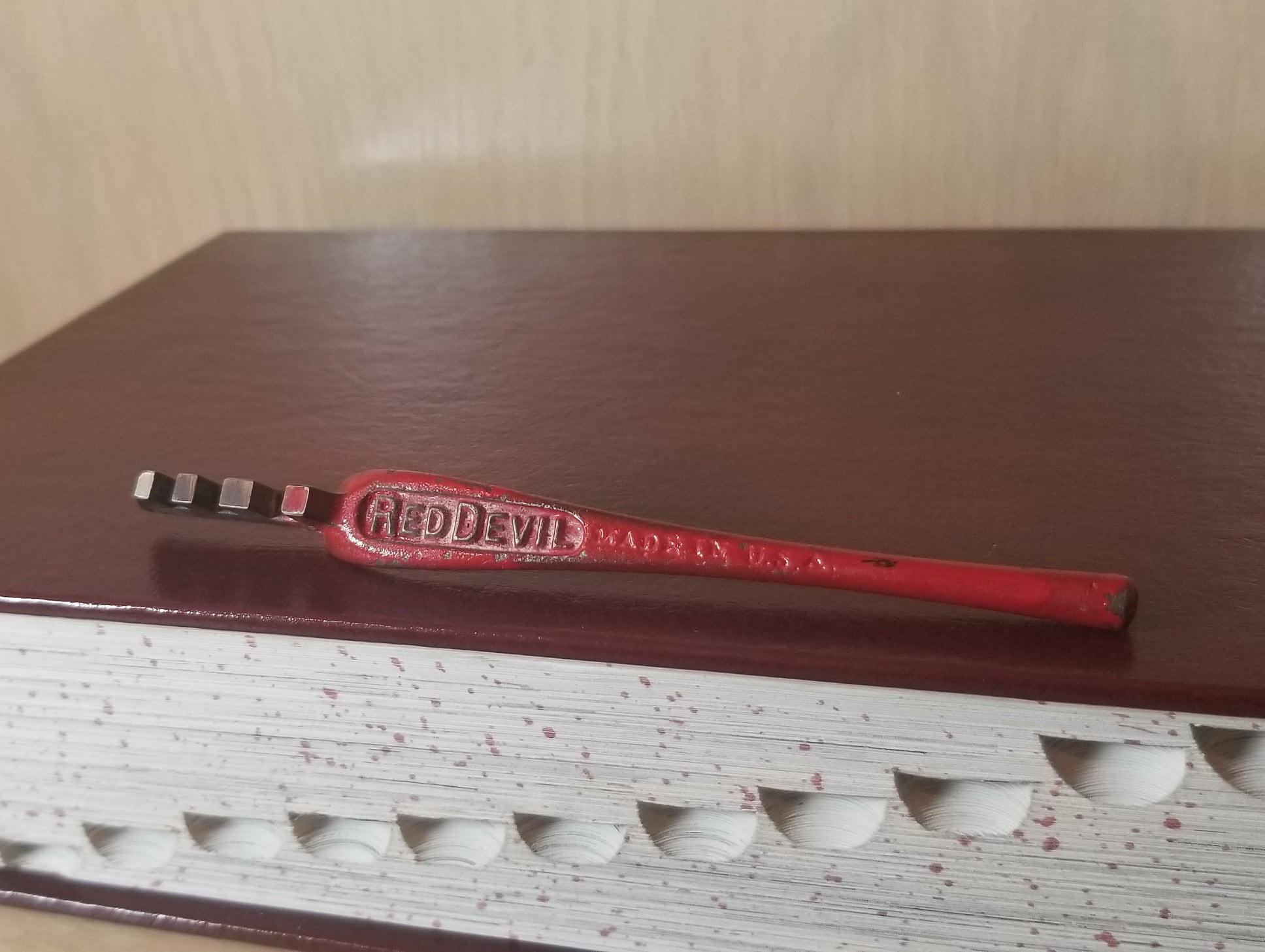 RED DEVIL Glass Cutter-vintage No 024-antique Glazier Tool-made in USA ...