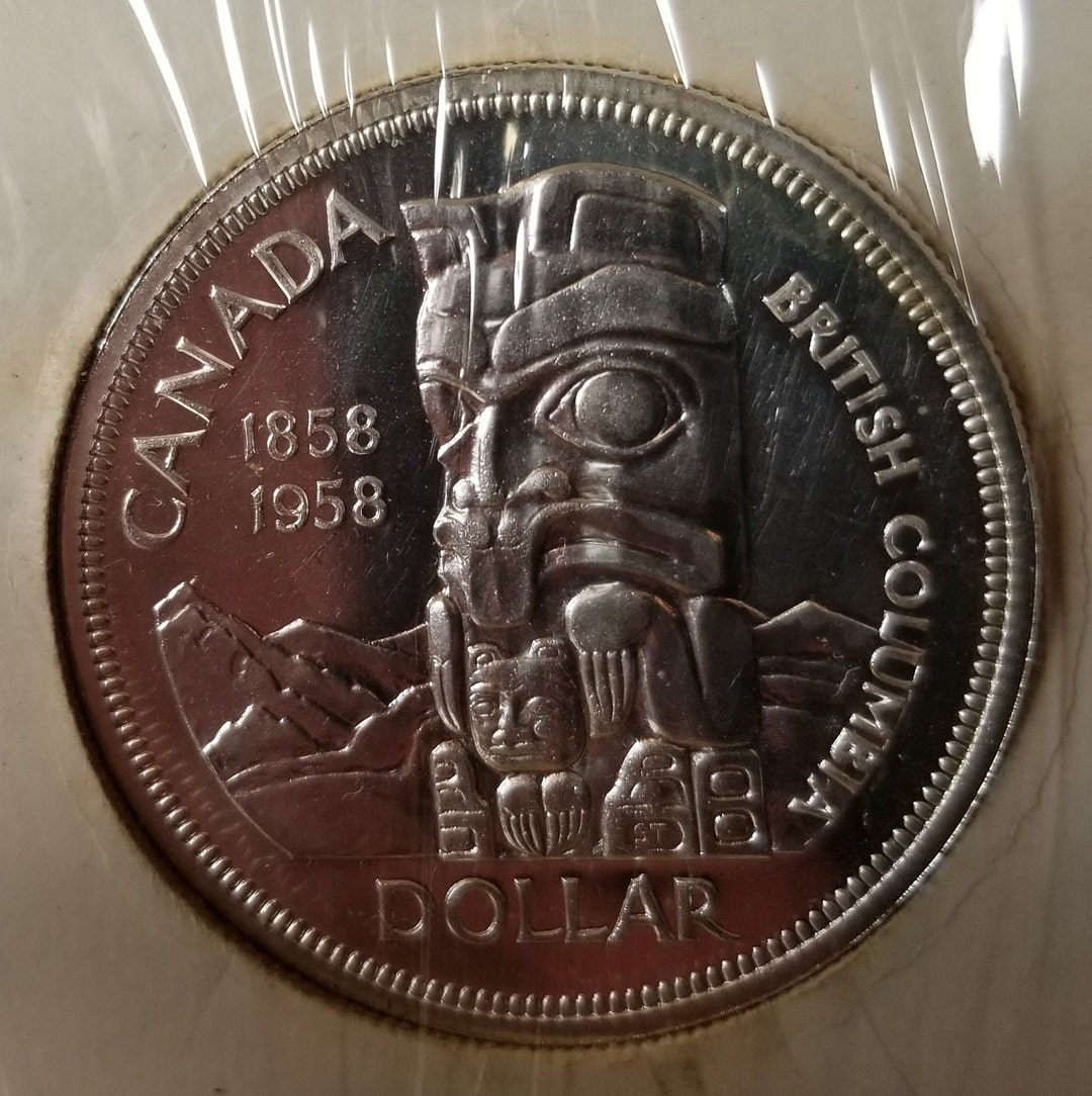 CANADIAN proof-like Coins-vintage Silver-queen Elizabeth II-1958, 1959 ...