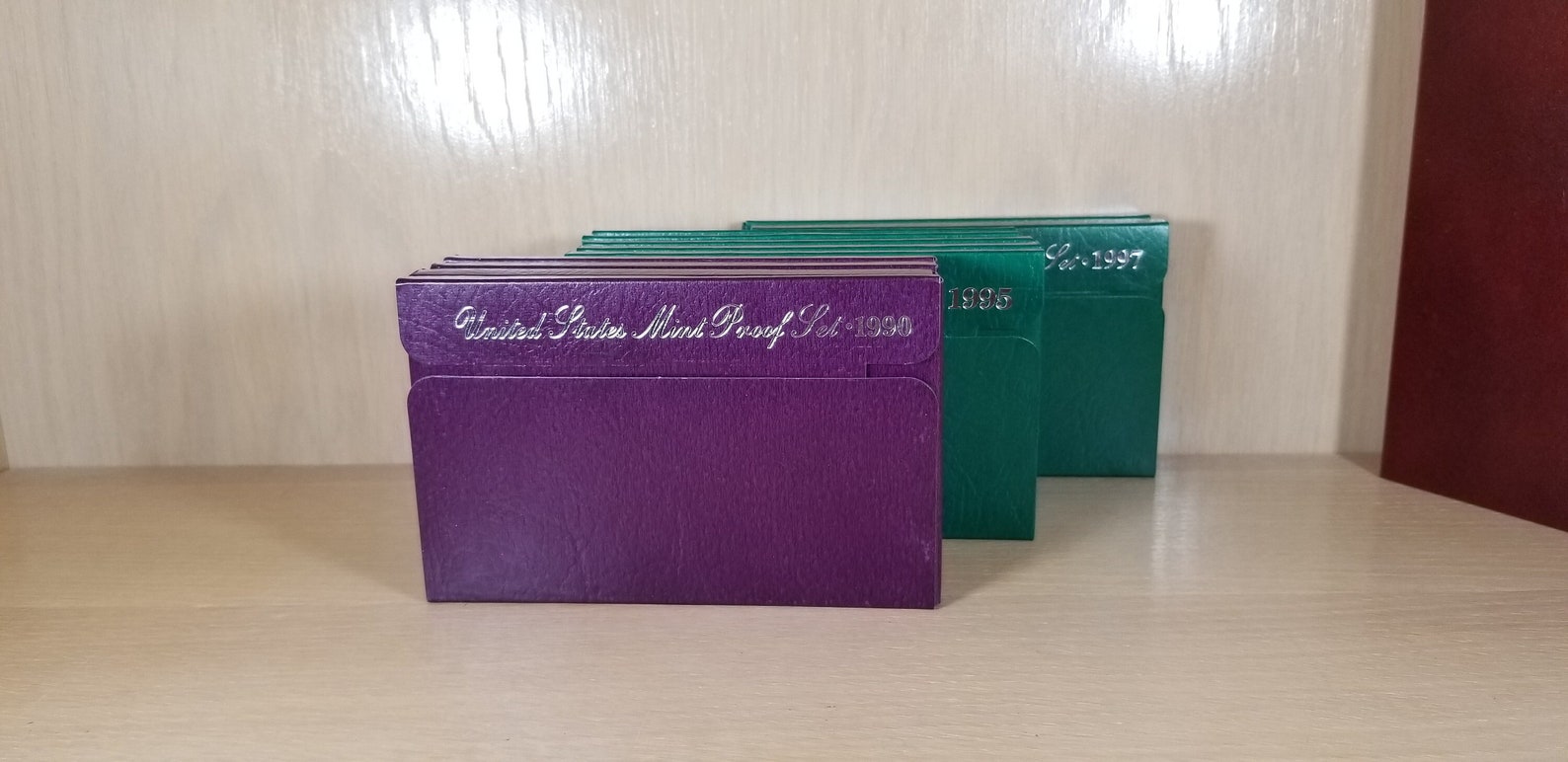 PROOF COIN Sets-usa Coins-11 Sets-vintage United States Treasury ...