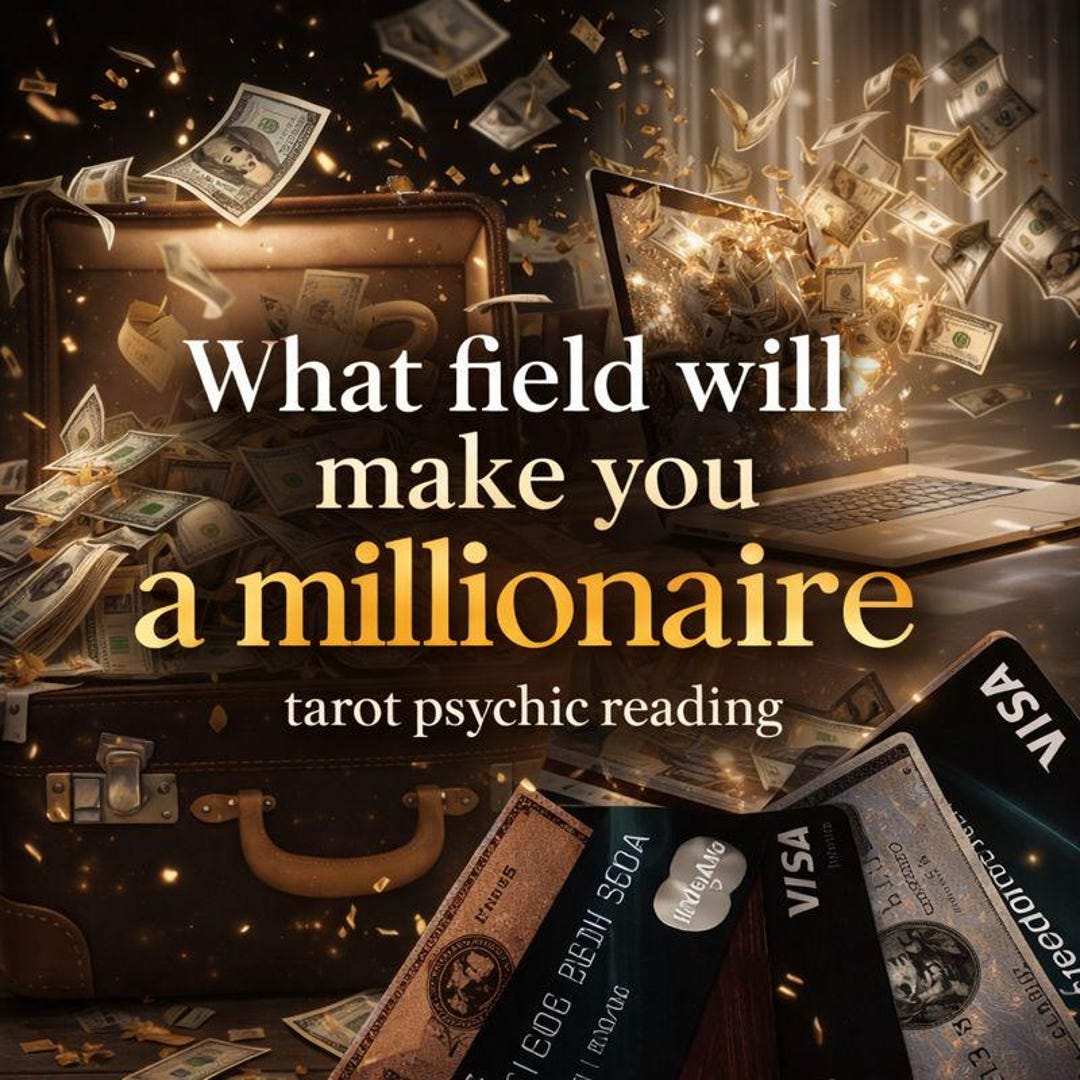 What Field Can Make You a Millionaire – Psychic Career Reading, Wealth ...