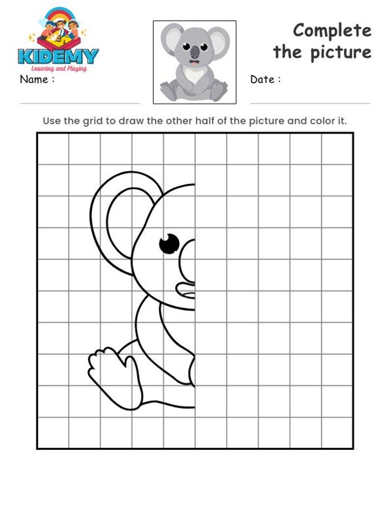 Printable Step-by-step Drawing Worksheets for Kids | How to Draw ...