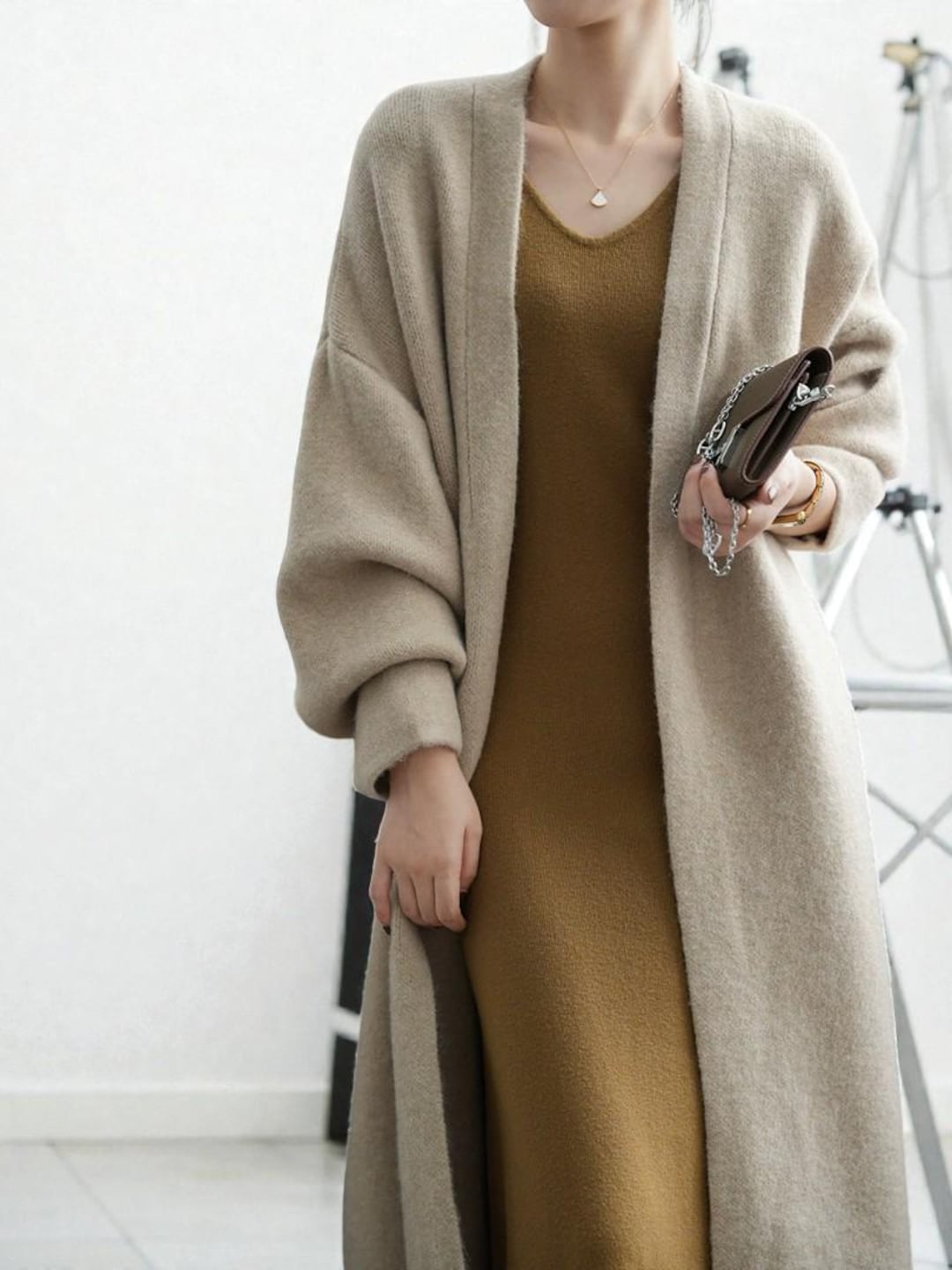 Soft Long Knit Cardigan for Women | Oversized Cozy Sweater Coat ...