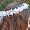 First Communion, Flower Crown, First Communion Headpiece, White Flower ...