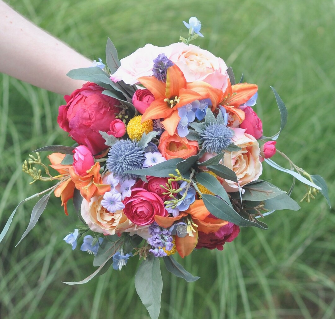 Wedding Bouquet, Bridal Flowers, Wildflower Bouquet, Bridal Bouquet ...