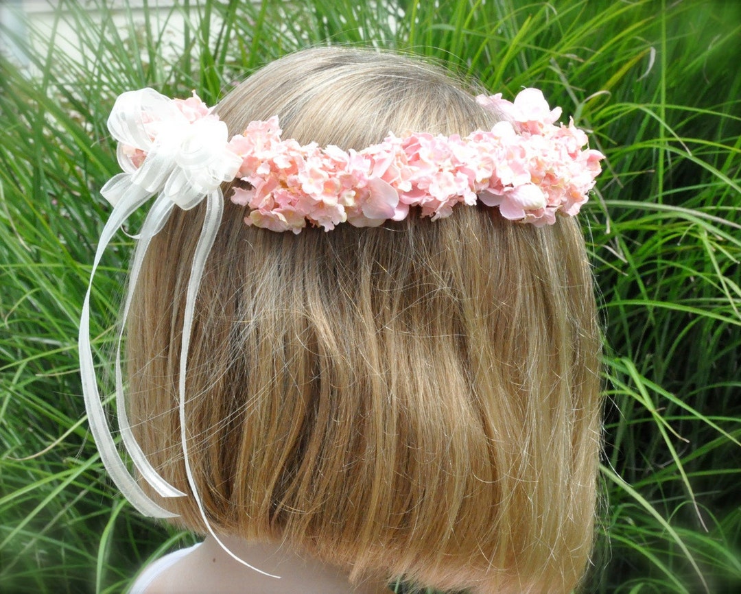 First Communion Headpiece, First Communion Flower Crown, White Flower ...