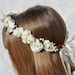 First Communion Flower Crown, First Communion Headpiece, White Flower ...