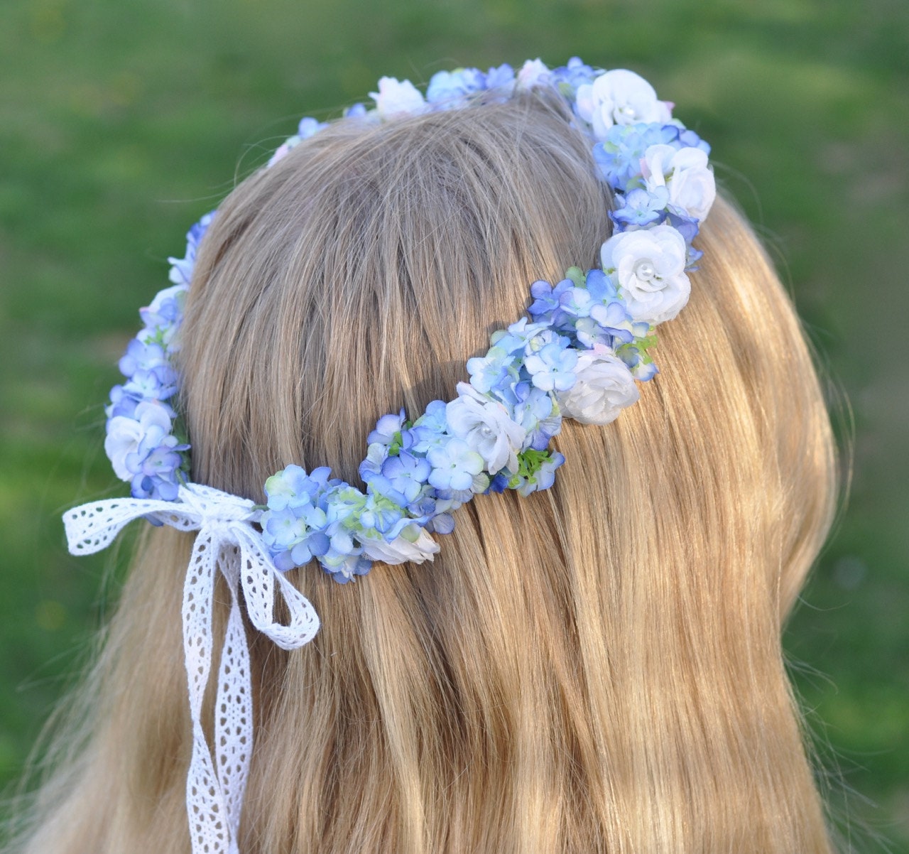 First Communion Headpiece First Communion Flower Crown White | Etsy